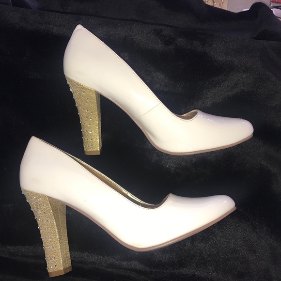 Michael Antonio | Shoes | New White Pump Wedding Prom Pageant Shoe 85 ...